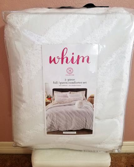 Whim by Martha Stewart Collection Zebra 3-Pc. Full/Queen Comforter Set ...