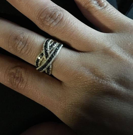 Caviar by Effy Diamond Ring in 14k Gold (1 ct. t.w.) - Macy's