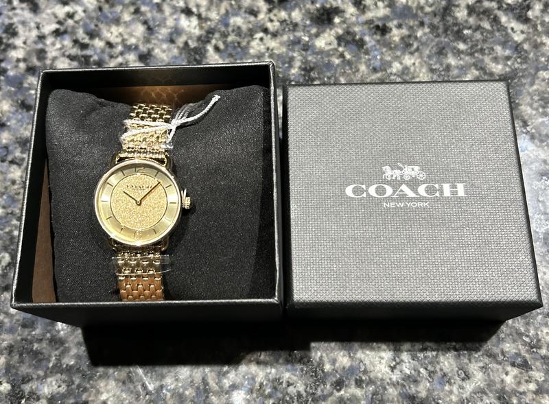 COACH Elliot Watch, 28mm | Bloomingdale's
