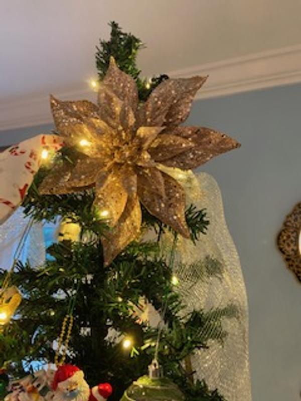 Holiday Lane Spiced Cider Flower Ornament, Created for Macy's - Macy's