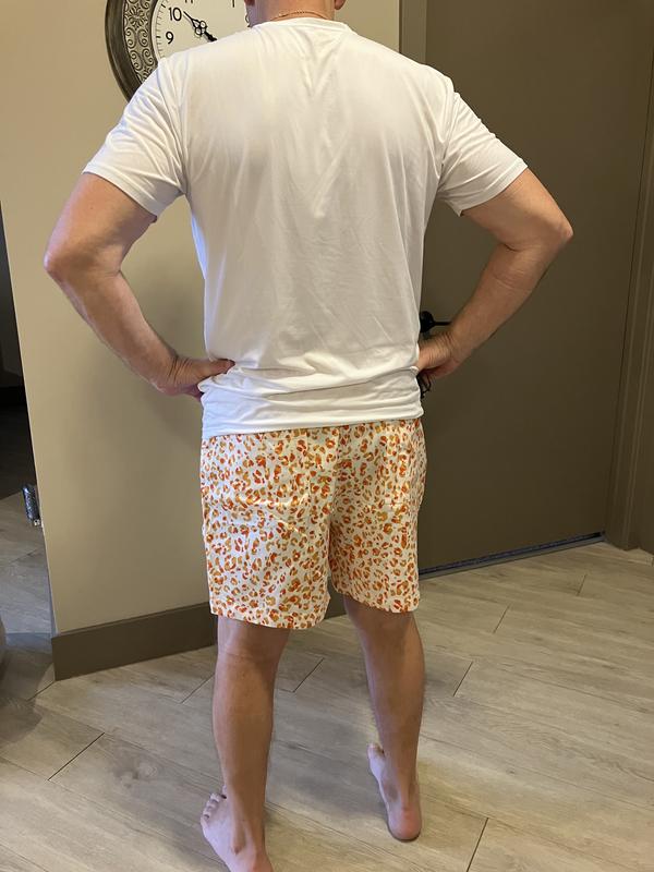 Mode of One Men's Leopard Spots Relaxed-Fit Shorts, Exclusively at Macy ...