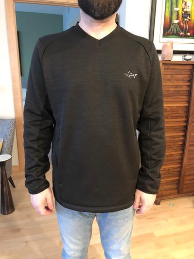 Attack Life by Greg Norman Men's Herringbone Double Zip Sweater ...