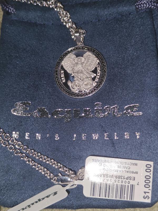Macy's st michael necklace store