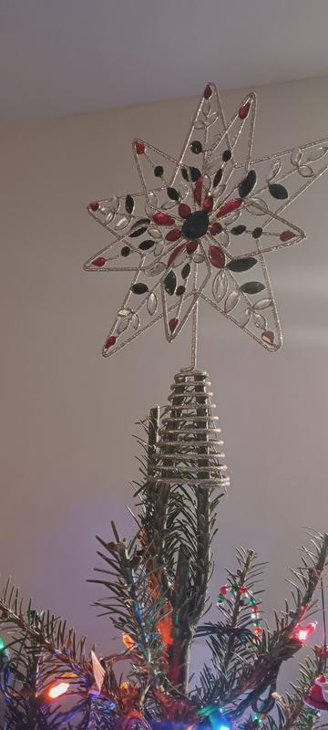 Holiday Lane Decorative Star Tree Topper, Created for Macy's - Macy's