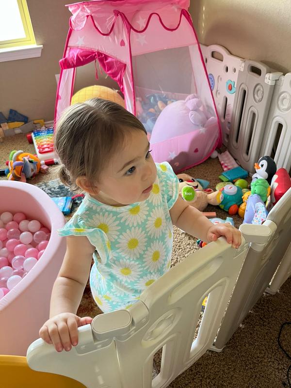 Epic Threads Little Girls Daisy-Print Front-Knot T-Shirt, Created for ...