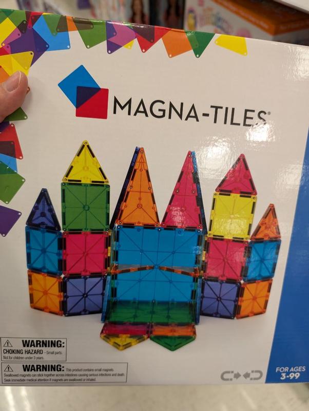 MAGNA-TILES MAGNA-TILES Classic 100-Piece Magnetic Construction Set ...