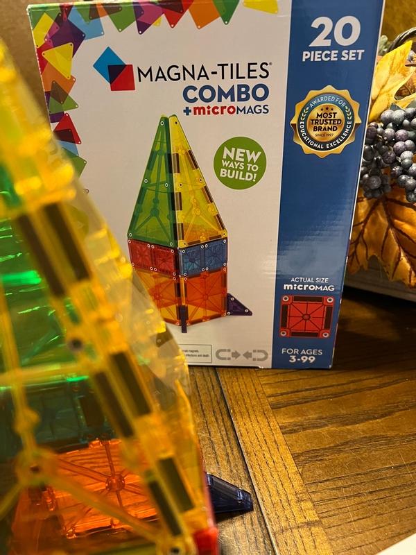 Magna-tiles Combo 62-Piece Magnetic Construction Set | Bloomingdale's