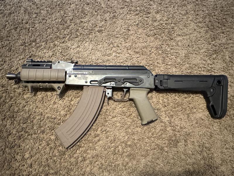 Magpul ZHUKOV-S Stock for AK-Platform, Folding, Right Side, Flat Dark ...