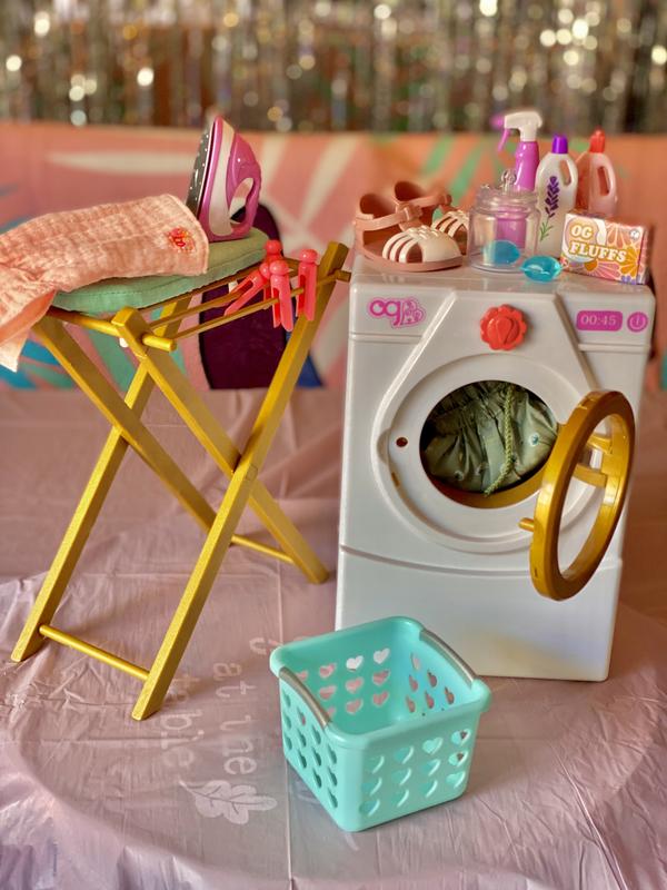 Tumble and Spin 18 inch Doll Laundry Set Our Generation