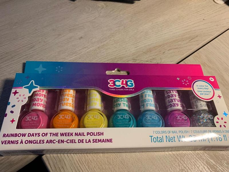 Rainbow Days of the Week Nail Polish - Macy's