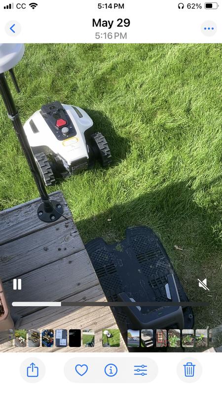 MAMMOTION YUKA mini 600H Robotic Lawn Mower with GPS Assisted ...