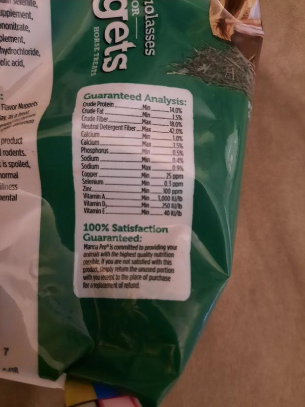 Manna Pro Carrot & Spice Flavored Bite-Size Nuggets, 4 lbs. | Petco