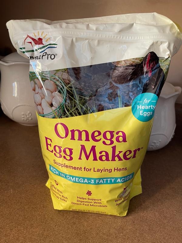 Manna Pro Omega Egg Maker Chicken Feed Supplement, 5 lbs. | Petco