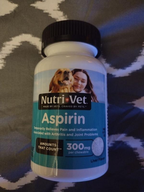 Nutri-Vet K-9 Aspirin for Dogs: Arthritis & Joint Relief