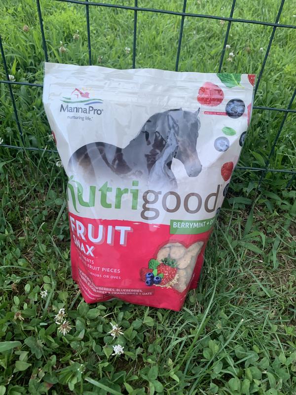 Nutri-Good BerryMint & Oats Flavor FruitSnax Horse Treats, 2 lbs. | Petco