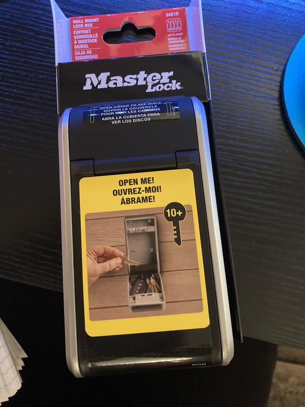 Master Lock Combination Lock Box 5481DHC at Lowes.com