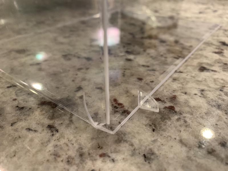 mDesign Plastic Tea Bag Caddy Box Storage Container Organizer - Clear ...