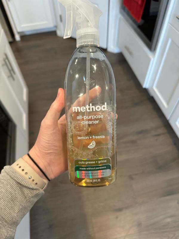 method Lemon Freesia Scent All Purpose Cleaner Liquid 28 oz Case of 8 ...