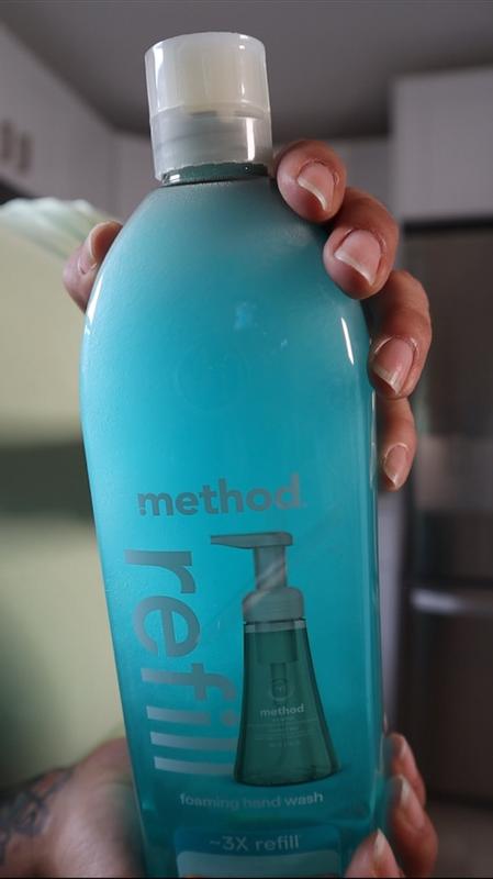 method REMOVE - Foaming Hand Wash Refill Tub Sweetwater Scent 28 oz 4 ...