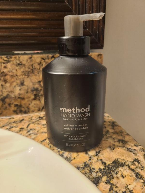 method 12-fl oz Vetiver and Amber Hand Soap 327626 at Lowes.com
