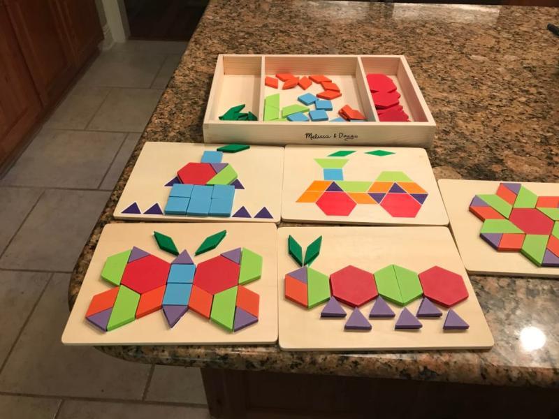 Melissa & Doug® Pattern Blocks and Boards | Bed Bath & Beyond