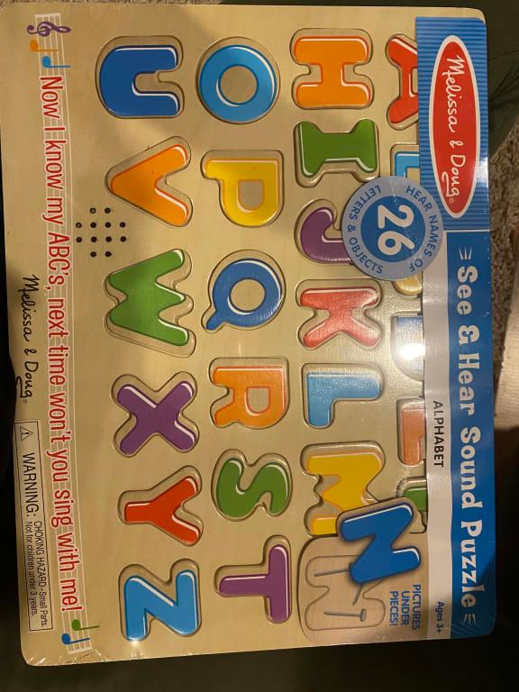 Alphabet Sound Puzzle by Melissa & Doug | Barnes & Noble®
