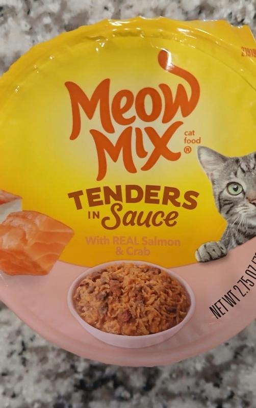 Meow Mix Tender Favorites Poultry & Beef Variety Pack Wet Cat Food, 2. ...