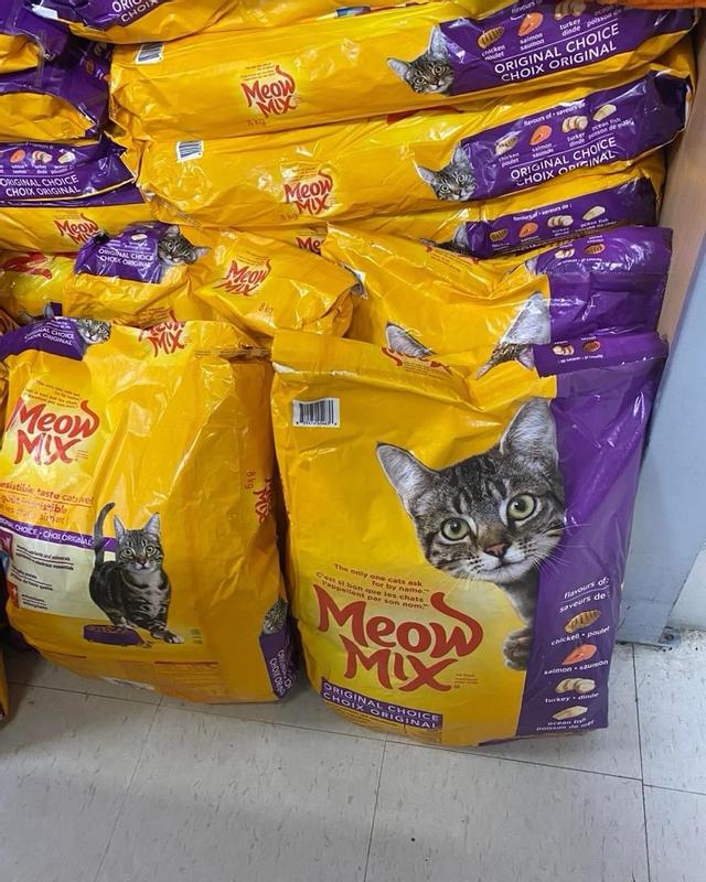 Meow Mix Tender Favorites With Real Tuna & Whole Shrimp in Sauce Wet ...