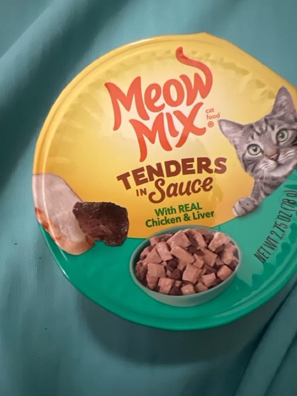 Meow Mix Chicken & Liver in Sauce Cat Food 2.75 oz