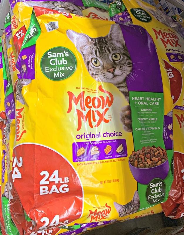 Meow Mix Original Choice Dry Cat Food, 30 lbs. | Petco