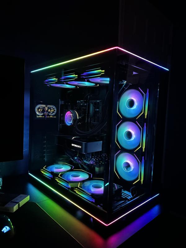 Lian Li O11D EVO RGB Tempered Glass ATX Mid-Tower Computer Lian Li O11D EVO RGB Tempered Glass ATX Mid-Tower Computer