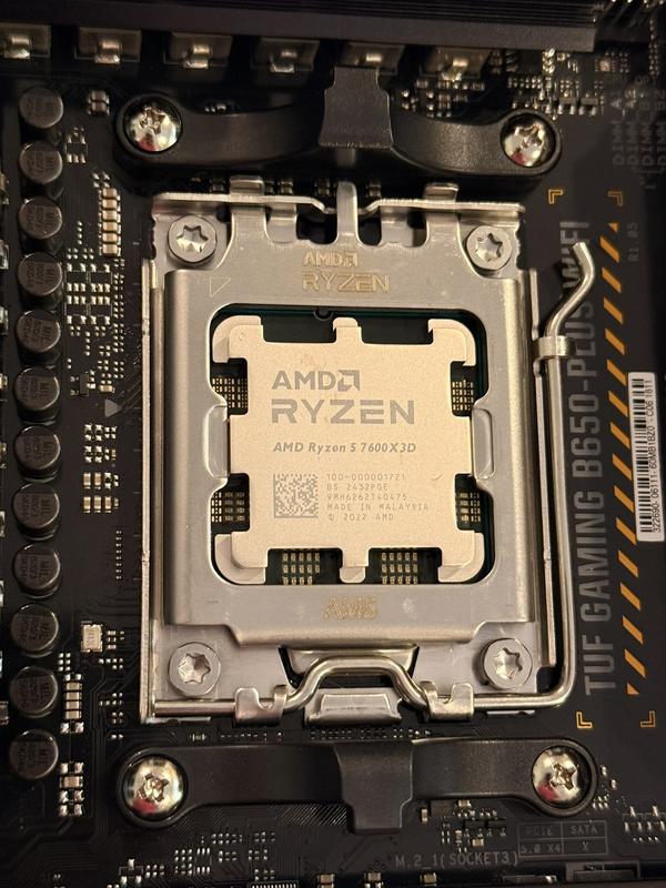 AMD Ryzen 5 7600X3D Raphael AM5 4.1GHz 6-Core Boxed AMD Ryzen 5 7600X3D Raphael AM5 4.1GHz 6-Core Boxed