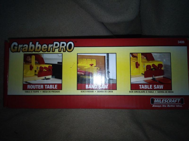 Milescraft Grabber Pro Push Block For Table Saws, Router Tables, Band ...
