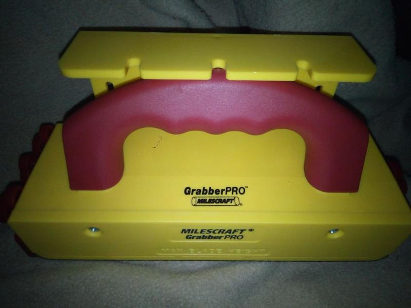 Milescraft Grabber Pro Push Block For Table Saws, Router Tables, Band ...