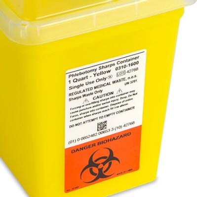 Sharps container 1 lb, red polypropylene | Sigma-Aldrich