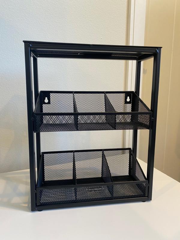 Mind Reader Mind Reader Network Collection, 2 Tier Tea Box Organizer ...