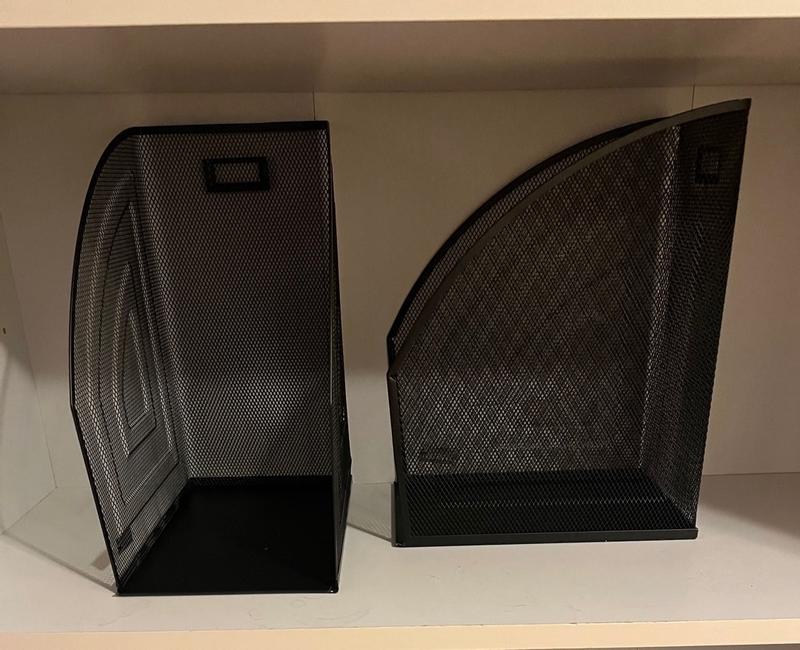 Mind Reader 2 Piece Mesh Jumbo Magazine File Holder - Macy's