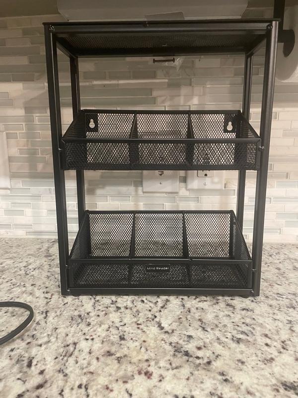 Mind Reader Mind Reader Network Collection, 2 Tier Tea Box Organizer ...