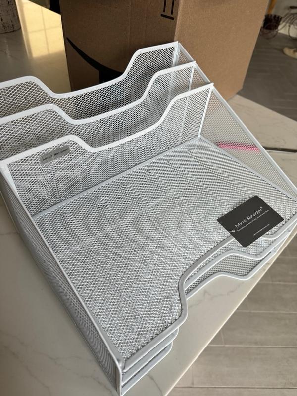 Mind Reader 5 Section Desk File Organizer, Document Letter Tray For ...