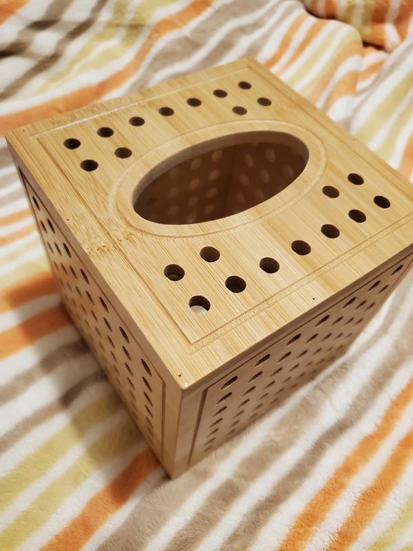 Mind Reader Lattice Collection, Tissue Box Cover and Toilet Paper ...