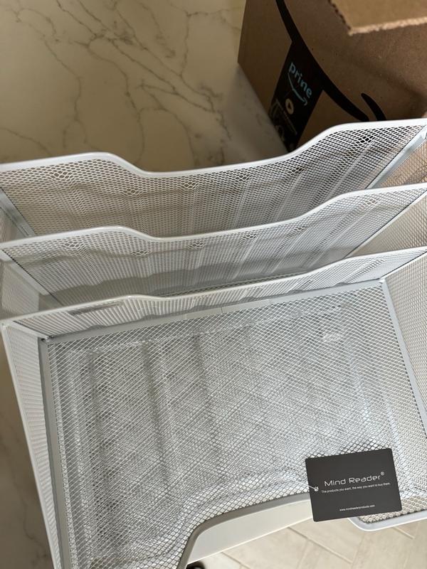 Mind Reader 5 Section Desk File Organizer, Document Letter Tray For ...