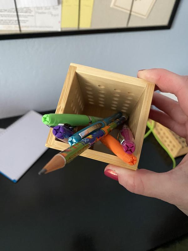 Mind Reader Lattice Collection, Paper Tray and Pen Cup Set, Office ...