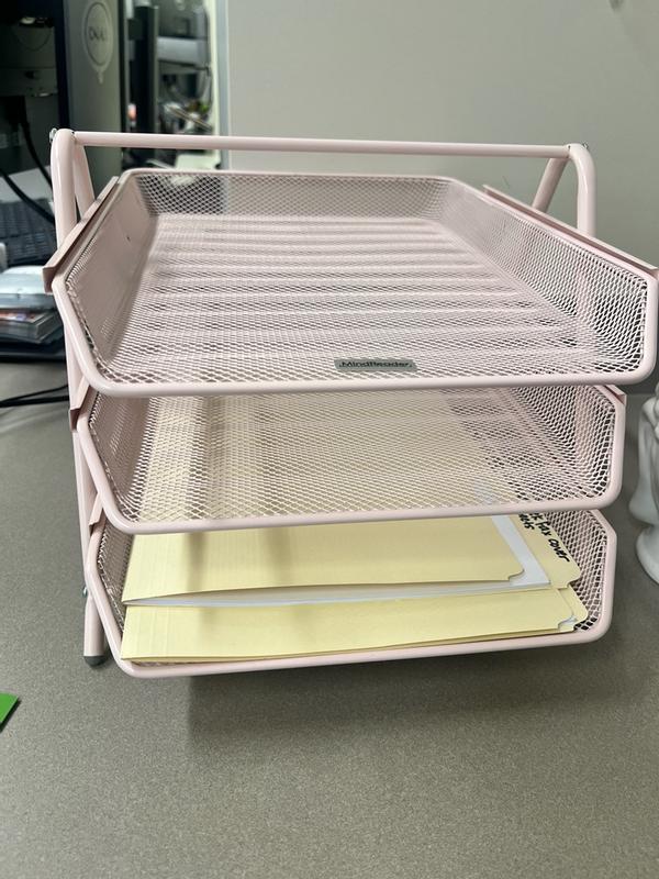 Mind Reader 3 Tier Paper Tray Desk Organizer - Macy's