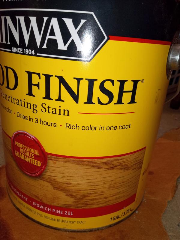 Minwax Wood Finish Oil-based Ipswich Pine Semi-transparent Interior Stain (Half-pint) 222104444 ...