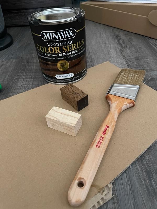 Minwax Wood Finish Color Series Oil-based True Black Semi-transparent ...