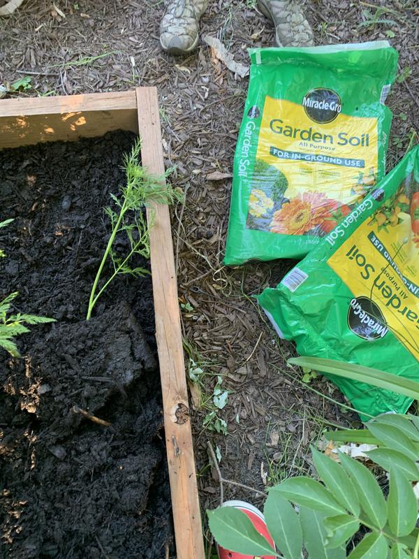 Miracle-Gro 2 cu. ft. All-Purpose Garden Soil, For In-Ground Use at ...