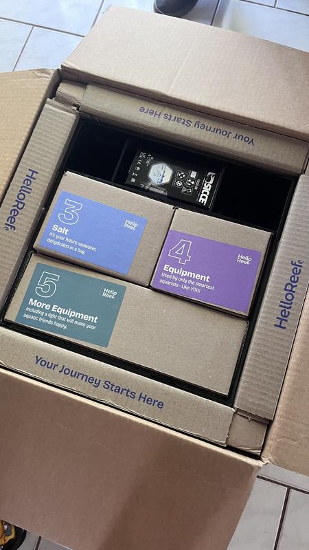 HELLOREEF Clownfish & Anemone Saltwater Aquarium Starter Kit, 15-gal ...