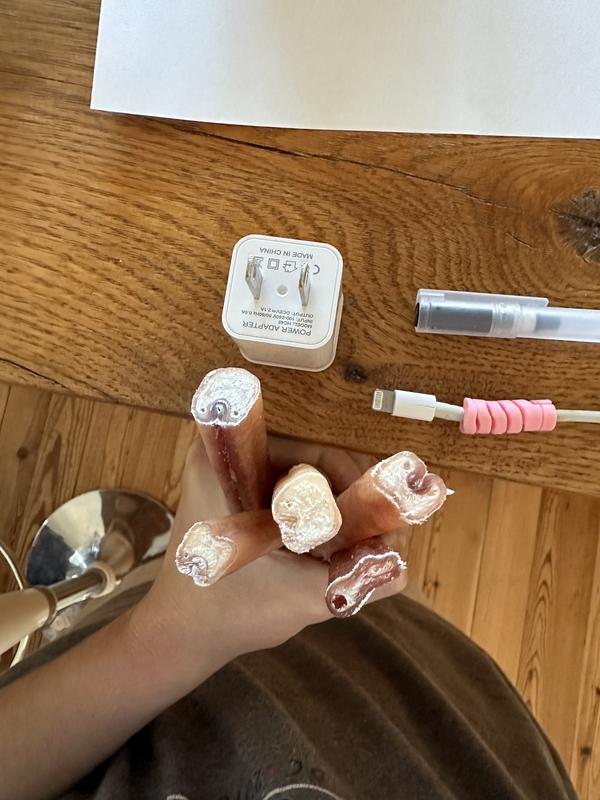 NATURAL FARM Odor-Free Extra Thick Bully Sticks Dog Treats, 12-in, 5 ...