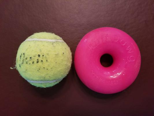 RUFF DAWG Indestructible Dawg Nut Tough Dog Chew Toy, Color Varies, XL ...