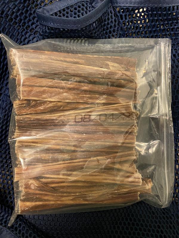 BONES & CHEWS Beef Esophagus Dog Treats, 1 lb - Chewy.com